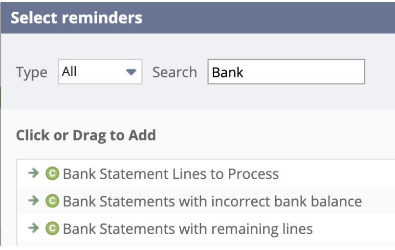 Reminders for Unreconciled Bank Statements – ZoneReconcile Knowledge Base