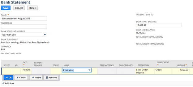 Matching a Payment to a Sales Order – ZoneReconcile Knowledge Base