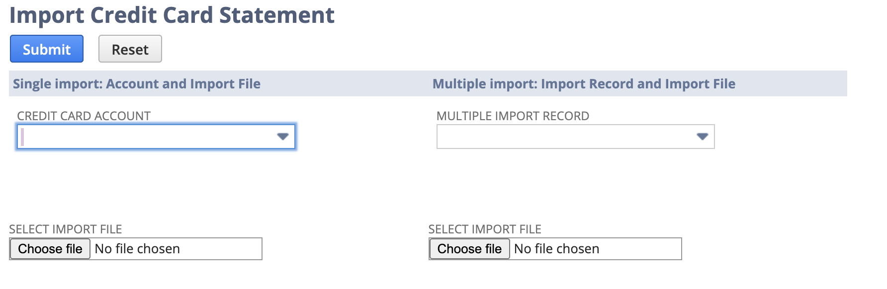 Import a Statement – ZoneReconcile Knowledge Base