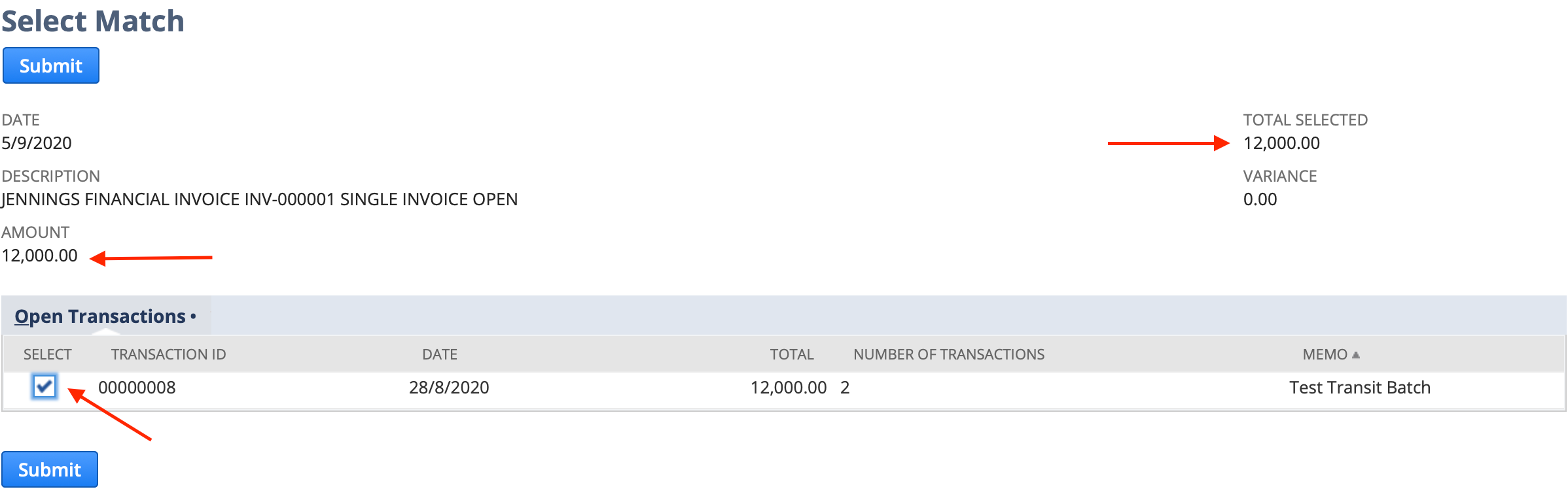 NetSuite Electronic Payment Batch – ZoneReconcile Knowledge Base
