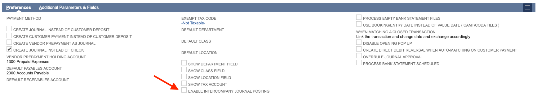Setup Advanced Intercompany Journal – ZoneReconcile Knowledge Base
