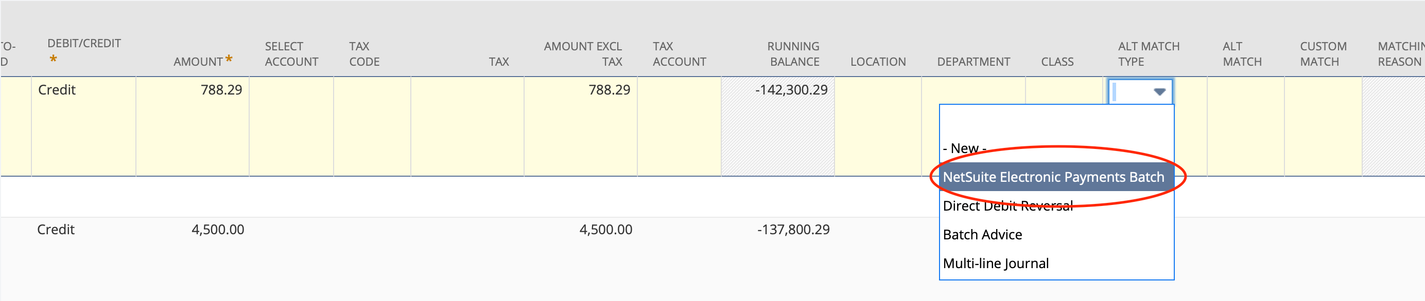 NetSuite Electronic Payment Batch – ZoneReconcile Knowledge Base