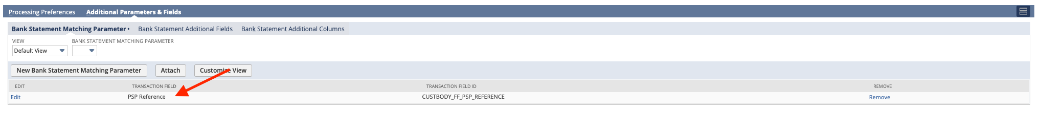 Setup Bank Statement Matching Parameter – ZoneReconcile Knowledge Base